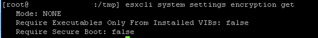 Secure ESXi – execInstalledOnly – VM Infrastructure